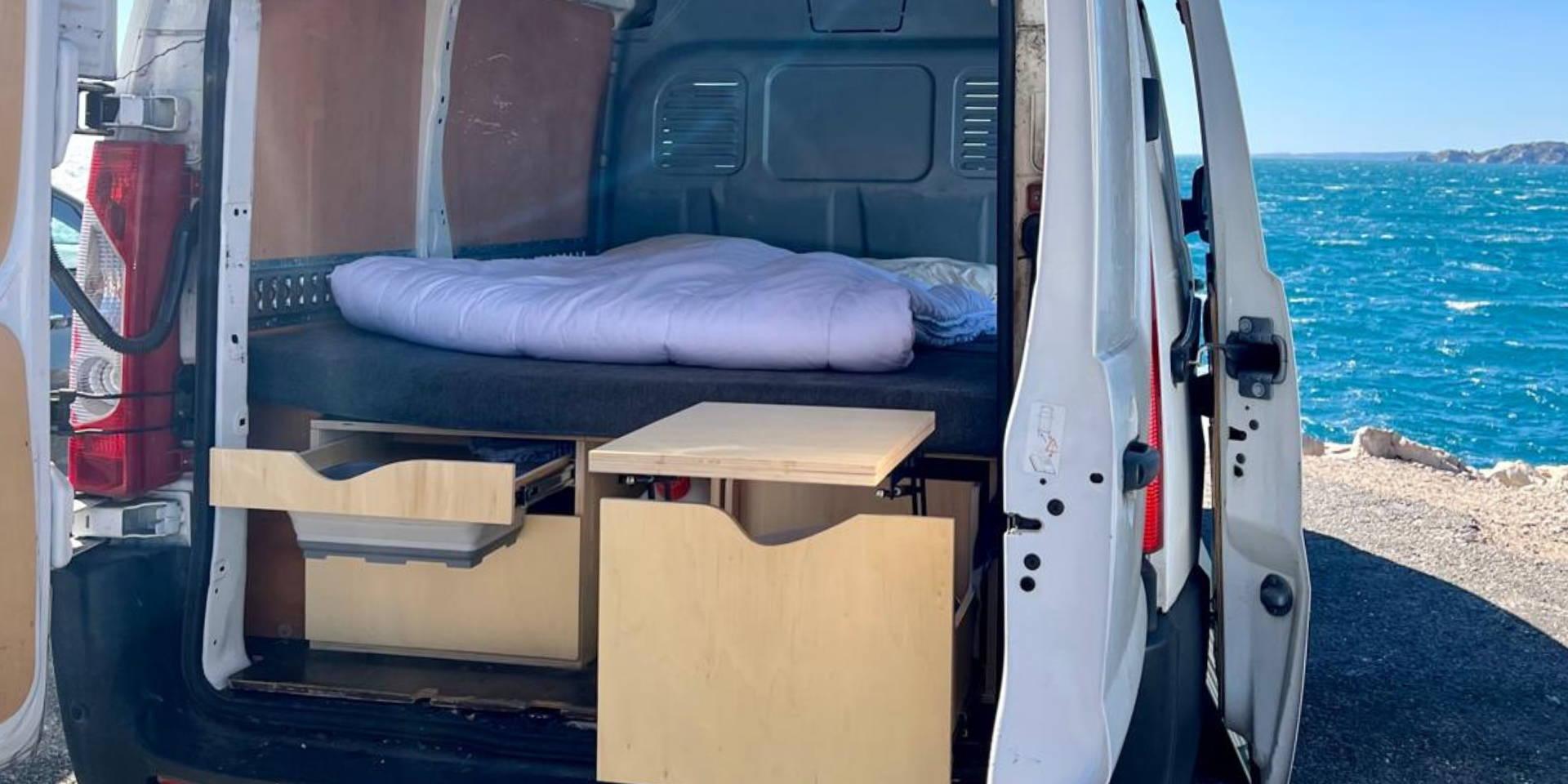 Kit aménagement amovible Citroen Jumpy – Tchao Tchao